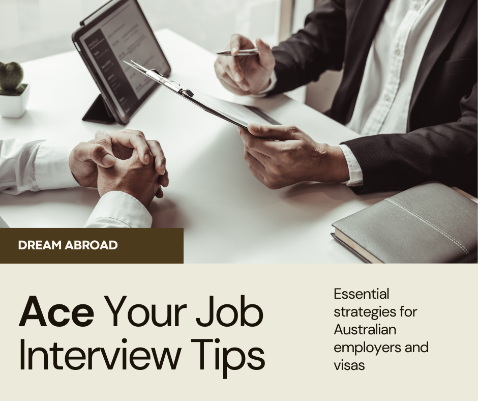 How to Prepare for a Job Interview with an Australian Employer Offering ...